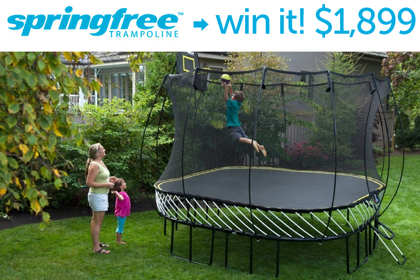 #WIN Spring Free Trampoline RV $1899 | #GIVEAWAY | ends 6/24