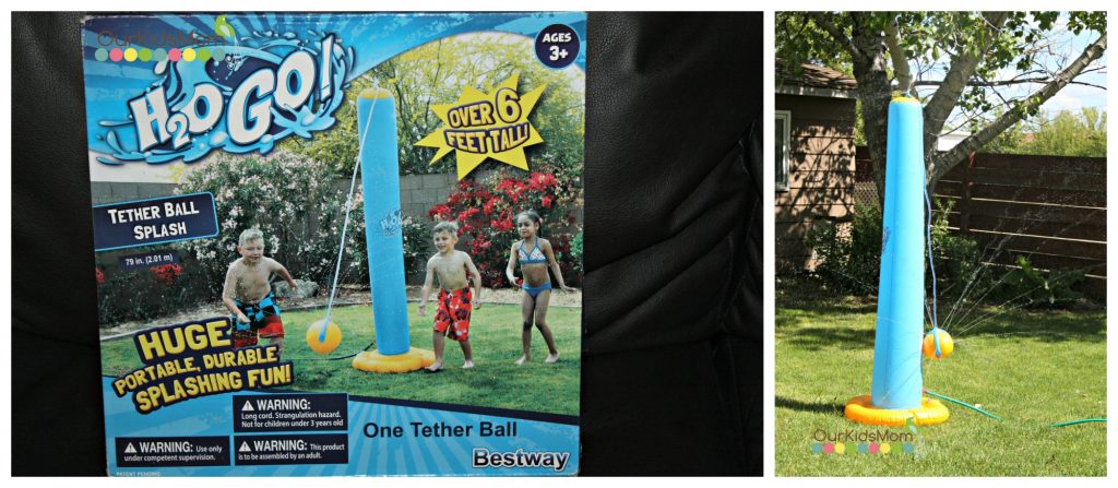 H20GO! TetherBall and Triple Slide - OurKidsMom