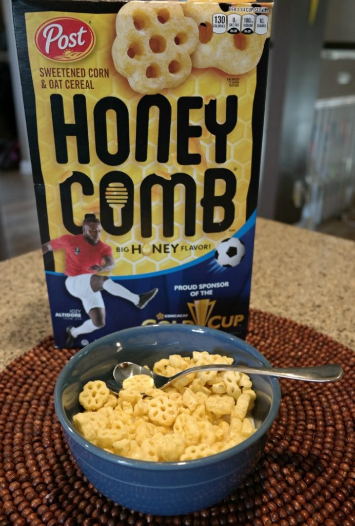 Honeycomb Cereal Makes Breakfast Biggerer - OurKidsMom